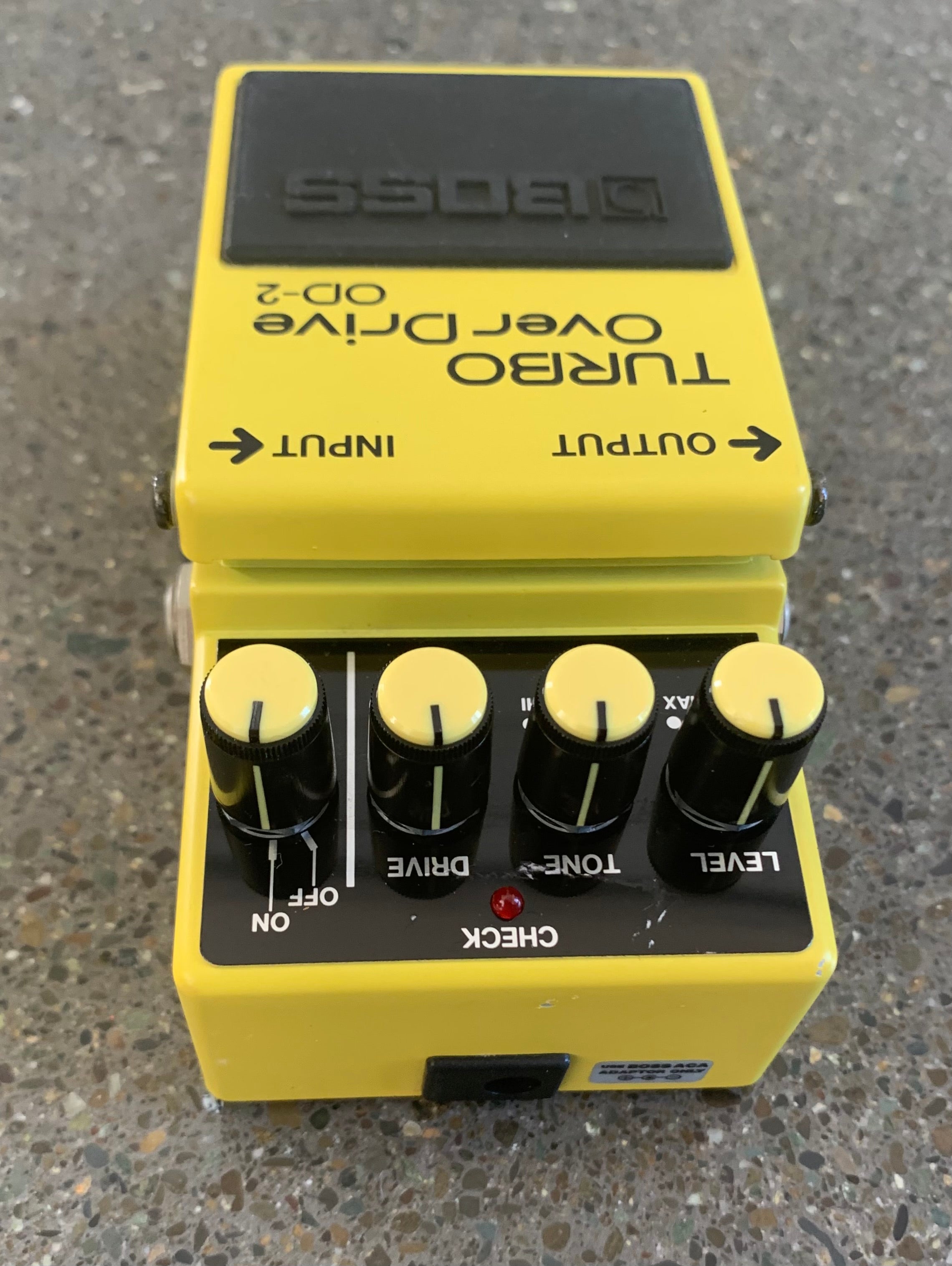 Pre-Owned 1988 Turbo Overdrive Boss OD-2 Pedal – Wendlo Guitars